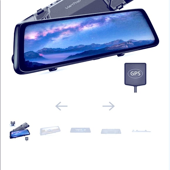 Other | Vantop H612 Smart Review Mirror Dash Cam | Poshmark
